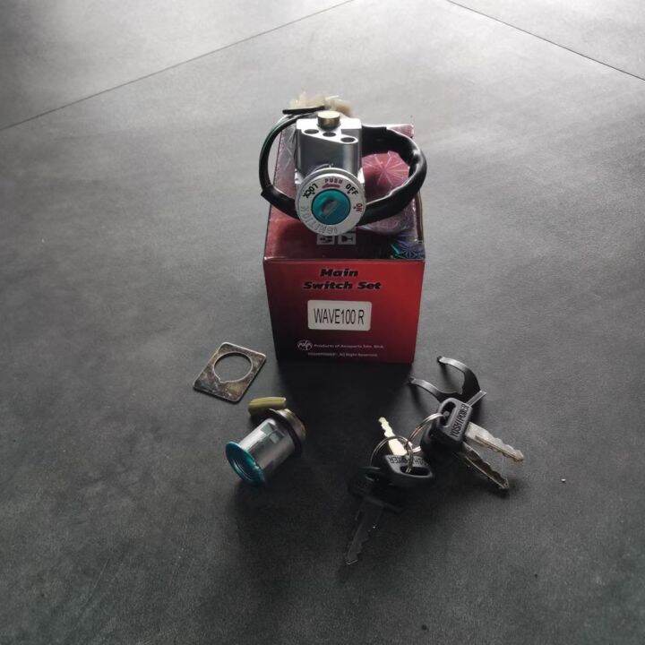 W100 / W100R MAIN SWITCH SET WAVE100 W100 R WAVE100 R MAIN SWITCH ...