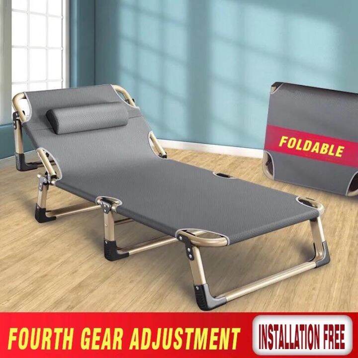 Portable folding bed Adjustable folding bed nap bed Multi-function ...