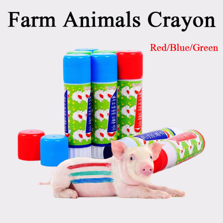 Farm Pig Crayon Animals Identify Marker Livestock Marker Pen for Farm ...