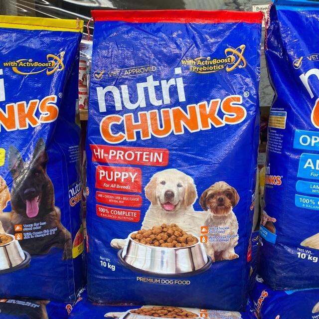 【COD】 Nutri Chunks Hi-Protein Puppy repacked | Lazada PH