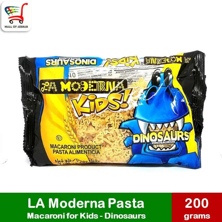 [Imported from Mexico] LA Moderna Macaroni For Kids – Dinosaurs Designs ...