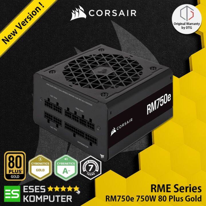 PSU Corsair RMe Series RM750e 750Watt 80 Plus Gold Fully Modular ...