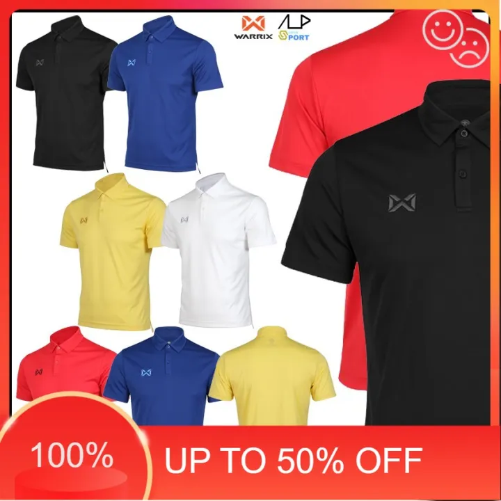 ลดโหดเหมือนโกรธใคร!เสื้อโปโล WARRIX รุ่น WA-PLA330NP (WA-202PLACL00) POLO เสื้อโปโลไม่มีกระเป๋า ...