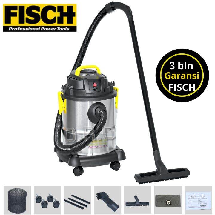 Fisch Mb 12 Ls Vacuum Cleaner 850 Watt 3in1 ( Wet, Dry, & Blow ...