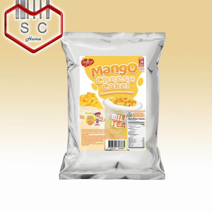 Injoy Mango Cheesecake Milk Tea 500g SC Home | Lazada PH
