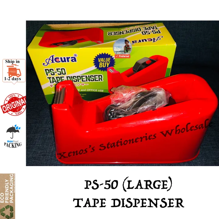 ACURA PS-50 TAPE DISPENSER / ACURA TAPE DISPENSER PS-50 (LARGE) (READY STOCK / 100% ORIGINAL ...