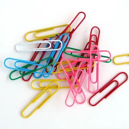Assorted Mixed Colored Paper Clips/BIG | Lazada PH