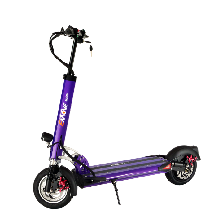 PURPLE - EMOVE CRUISER 52V 1600W DUAL SUSPENSION - LONG RANGE ELECTRIC ...