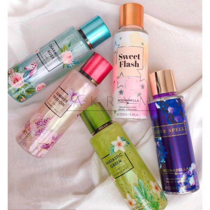 ♤PERFUME FRAGRANCE MIST SCENABELLA COLLECTION 250ML FOR WOMEN PERFUME ...