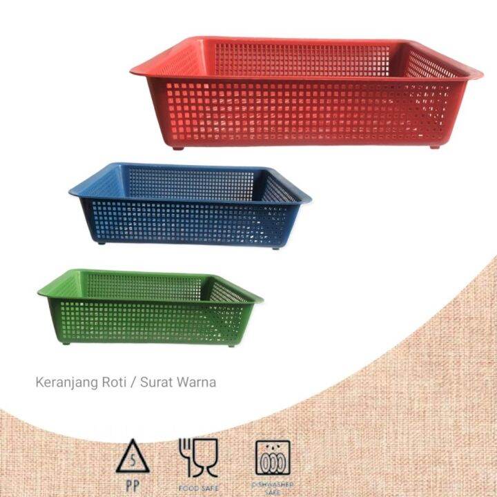 Keranjang Serbaguna Plastik Besar / Tempat Surat Amplop / Keranjang ...