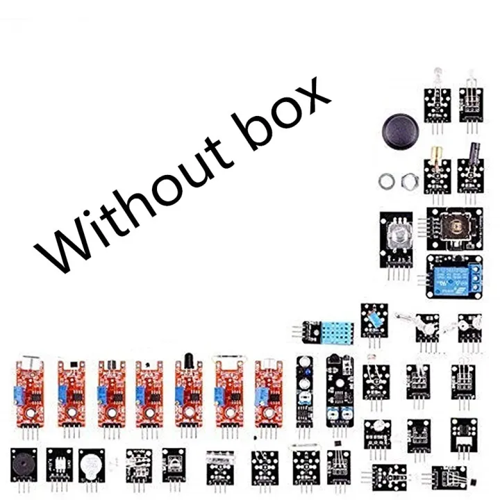 37 In 1 Sensor Module Board Set Kit For Arduino And Mcu Education User