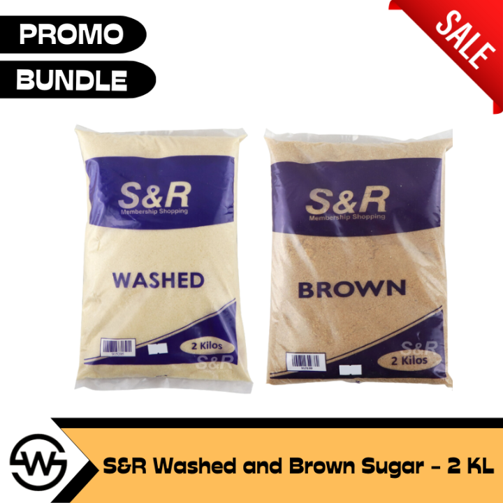 S&R Washed and Brown Sugar - 2 KL | Lazada PH
