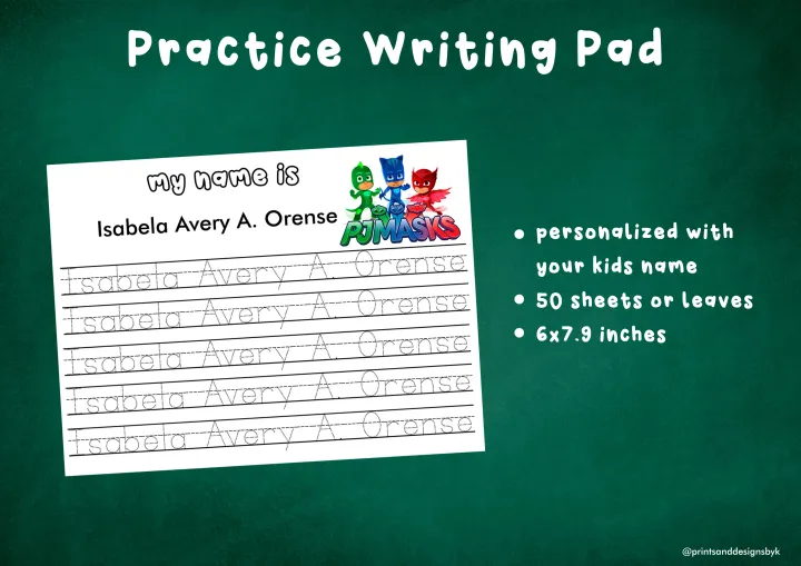 Writing pad personalized | Lazada PH