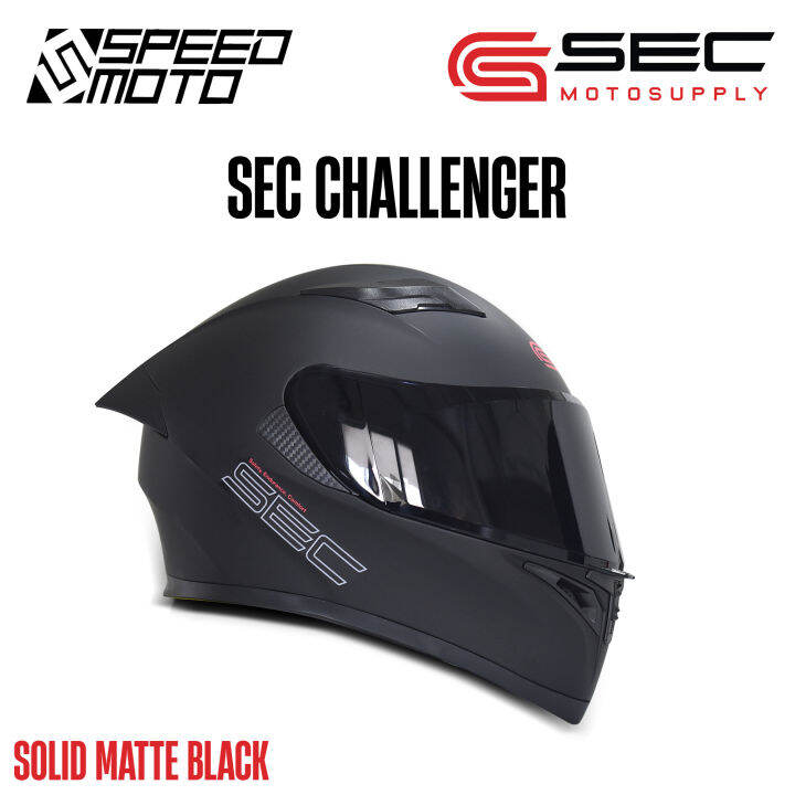 SEC CHALLENGER V3 FULL FACE DUAL VISOR HELMET DSEC-04915 / DSEC-04916 ...