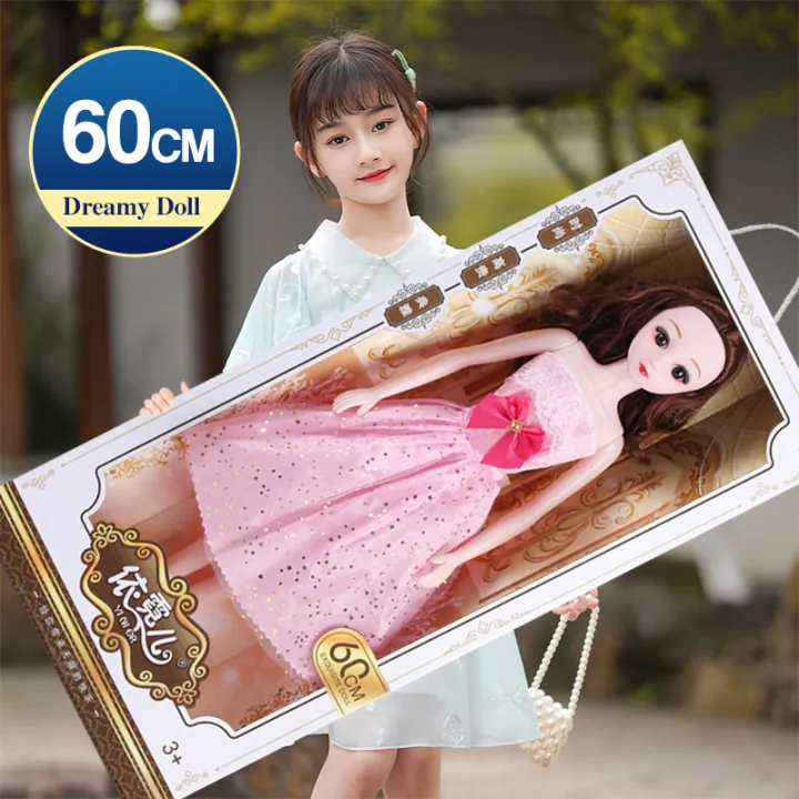 Gemeer ตุ๊กตาบาร์บี้ข้อต่อ BJD ขนตาจริง หน้าเล็ก 60cm ตุ๊กตาบาร์บี้ชุด ...