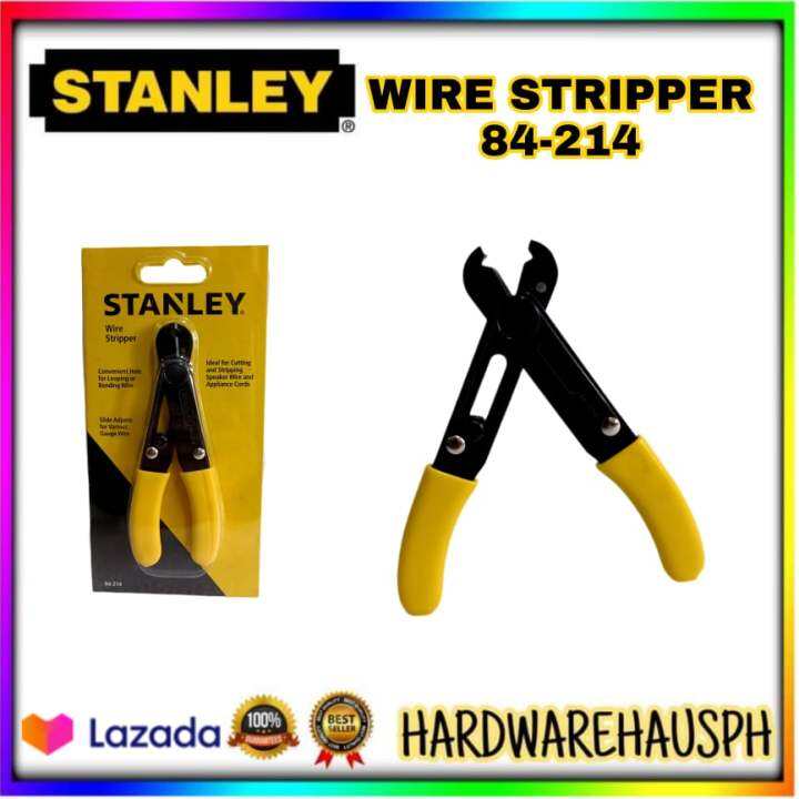 Stanley 5 inch wire stripper cutter #84-214 | Lazada PH