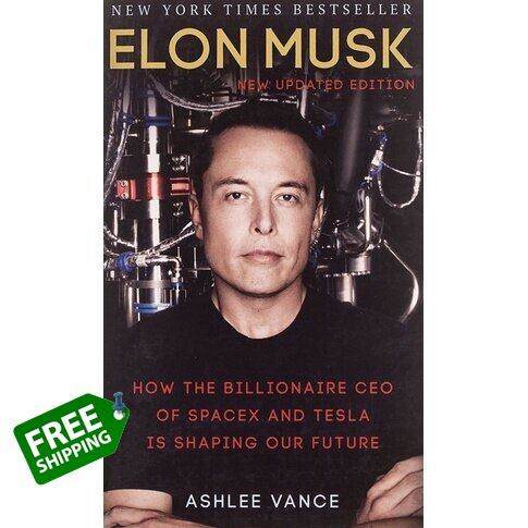ส่งฟรีทั่วไทย หนังสือภาษาอังกฤษ Elon Musk : Tesla, Spacex, and the ...