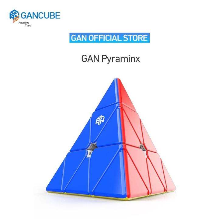 Gan Cube Pyraminx Magnets Speed Magnetic Pyramid Puzzle Stickerless ...