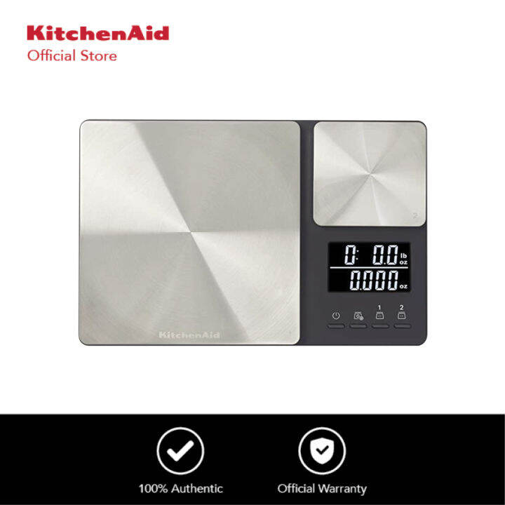 KitchenAid Dual Platform SS Digital Kitchen Scale (Food and Baking ...