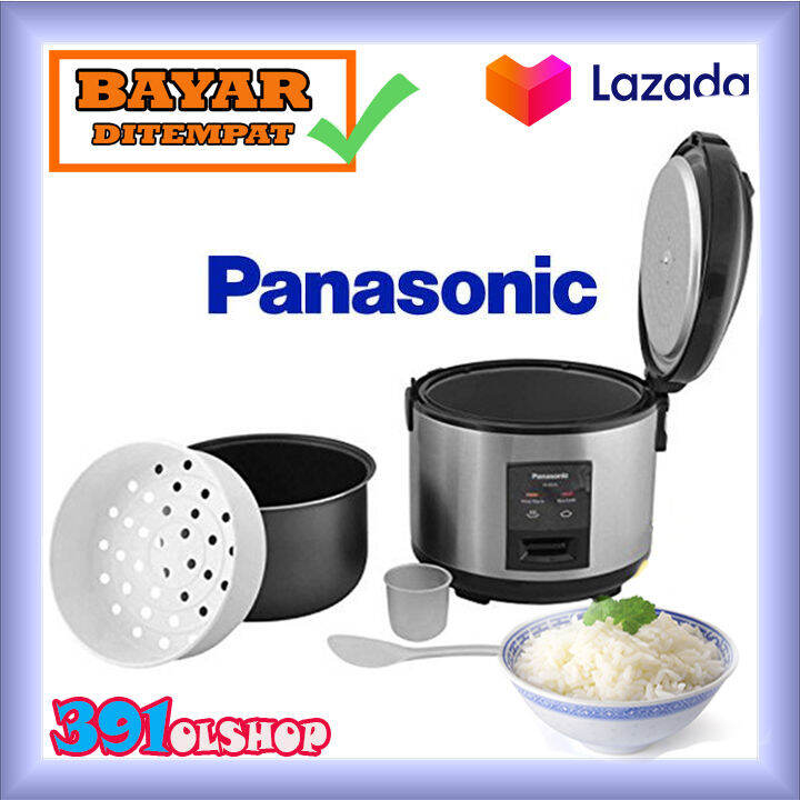 Panasonic Magic Com 1.8 Liter SR CEZ-18 Hitam Silver Rice Cooker ...
