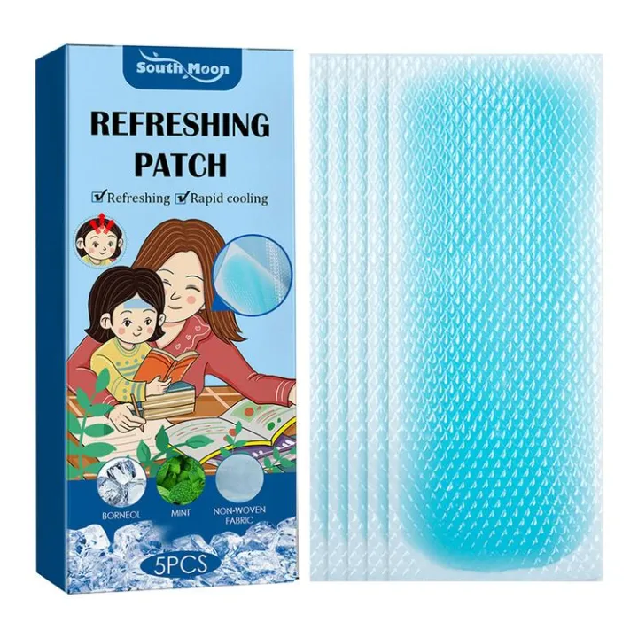 Kids Cooling Patches for Fever 5 Pcs Fever Down Patch Discomfort and ...