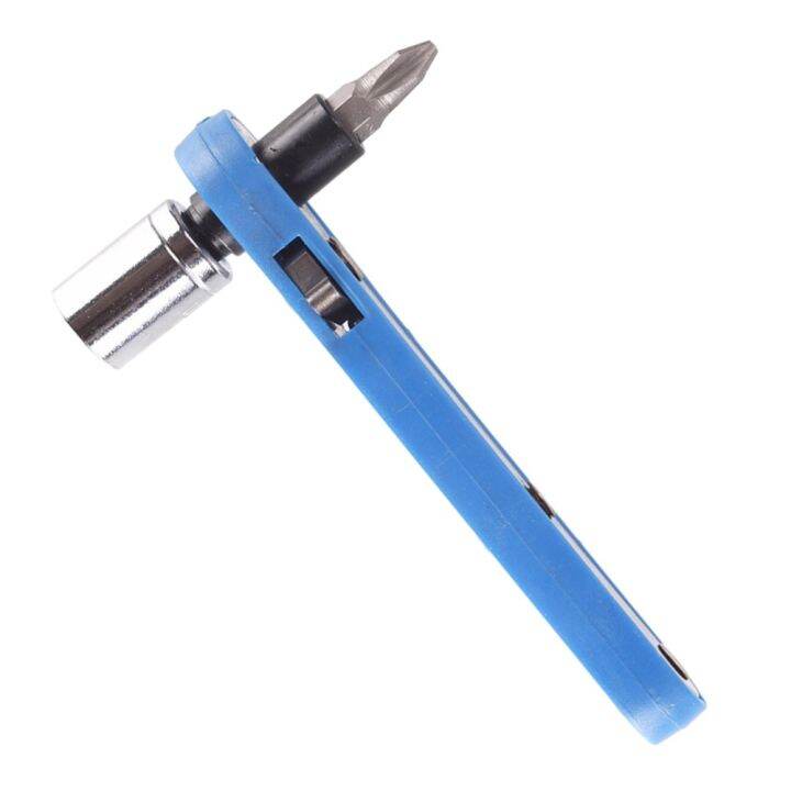 【UniRax】 Blue Silver Wrench Chrome-plated Surface Standard Model ...