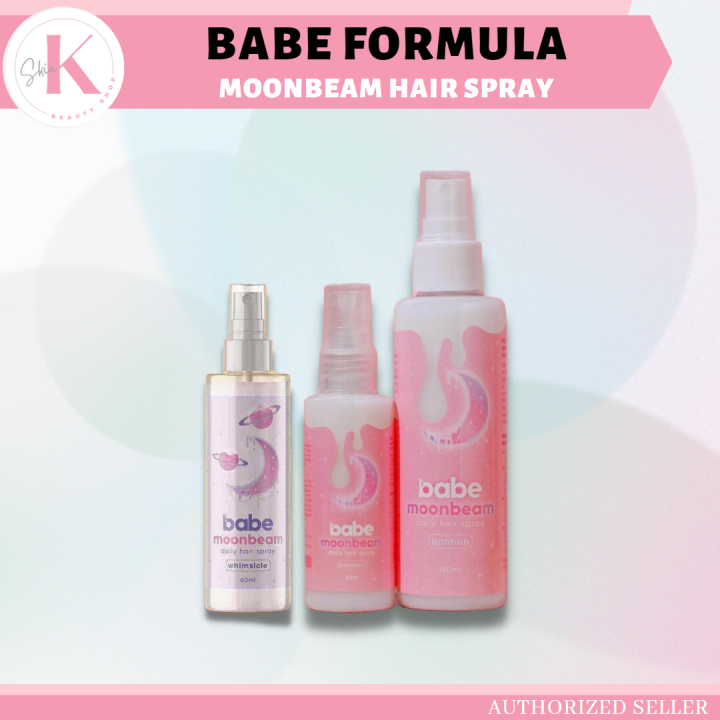 Babe Formula Moon Beam Hair Spray | Hair Shine Serum Instant Straight ...