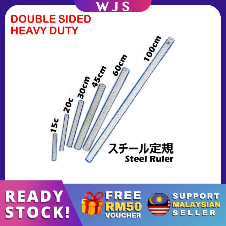 (DOUBLE-SIDED) WJS Heavy Duty Anti Rust Long Stainless Steel Double ...
