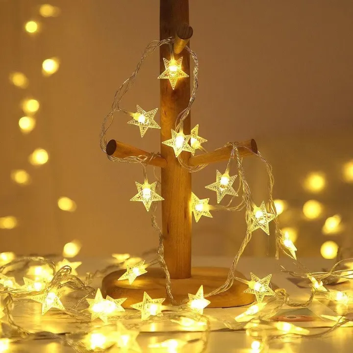 Christmas decoration LED star small colorful lights flickering star ...
