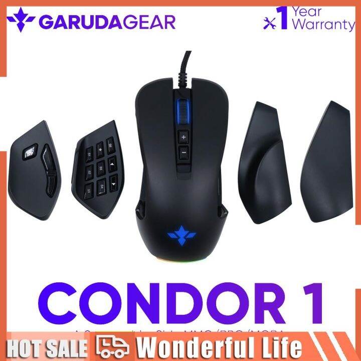 GARUDA GEAR CONDOR 1 MOBA/MMO Gaming Mouse | Lazada PH