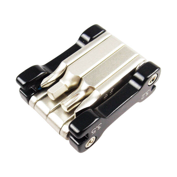 aternee Mini Folding Bike Multi Tools Portable Bicycle Spanner T25 ...