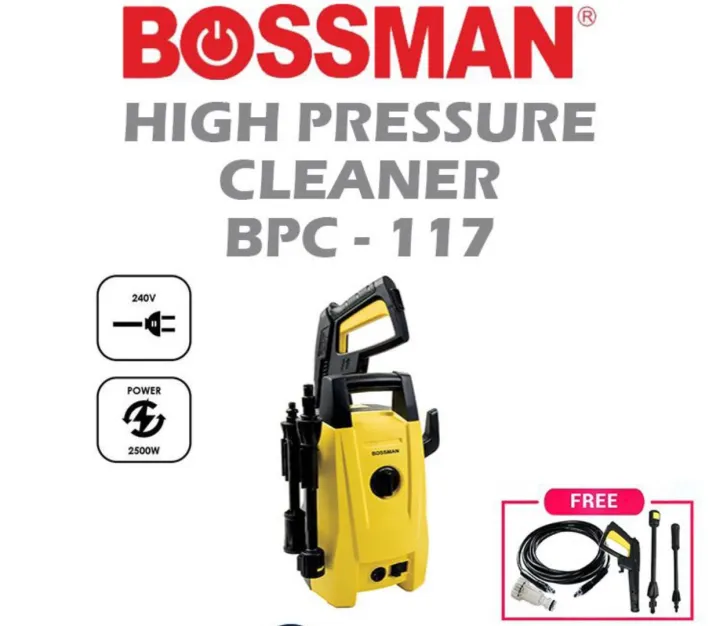 BOSSMAN BPC 117 WATER JET HIGH PRESSURE CLEANER / HITZ PCLB-1400 ...
