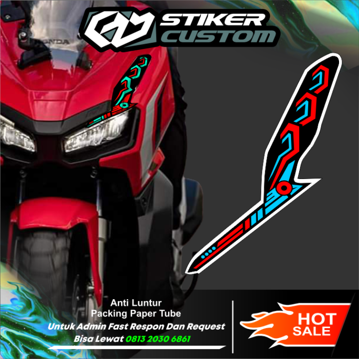 Stiker Honda Adv Sticker Lampu ADV Variasi ADV AADVLM 01 C varian warna ...