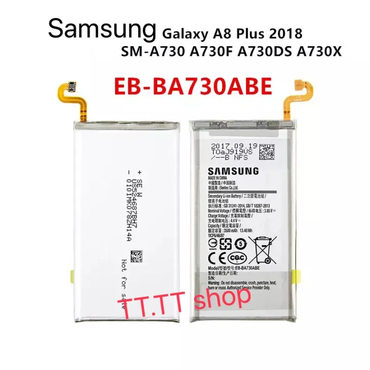 แบตเตอรี่ แท้ Samsung Galaxy A8 Plus A8+ 2018 SM-A730 A730F A730DS ...