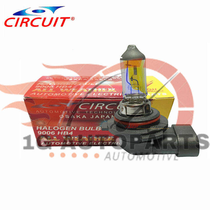 CIRCUIT HB4 9006 HALOGEN BULB (12V / 55W) ALL WEATHER | Lazada PH