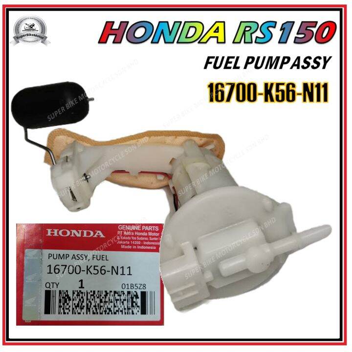HONDA RS150 - 100% Original Fuel Pump ASSY / Tank Float Set - [16700 ...