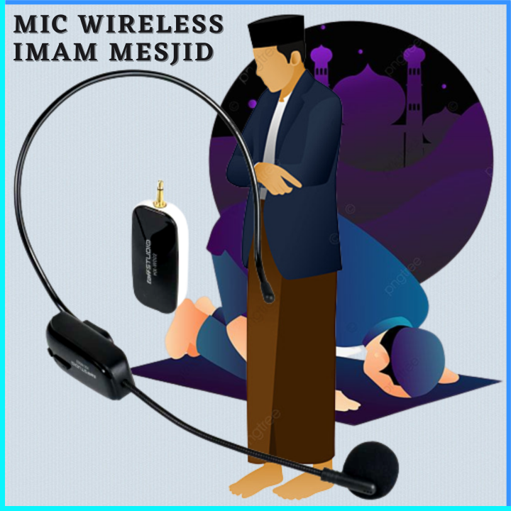 COD TaffSTUDIO Wireless UHF Call Center Mic with / mic mik mikrofon ...