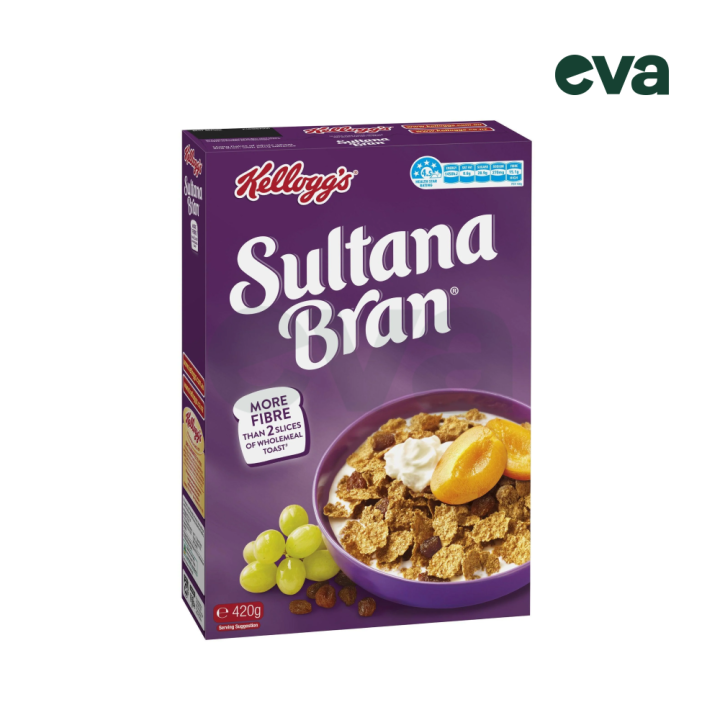 (NZ MADE) KELLOGGS CEREAL SULTANA BRAN 420G | Lazada