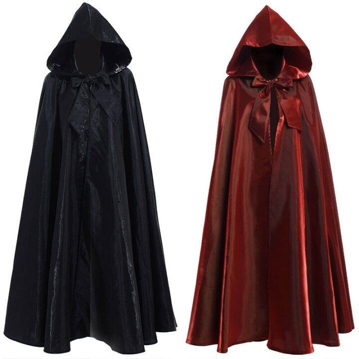 2023 Halloween Party Cosplay Woman Men Adult Long Hero Witchcraft ...