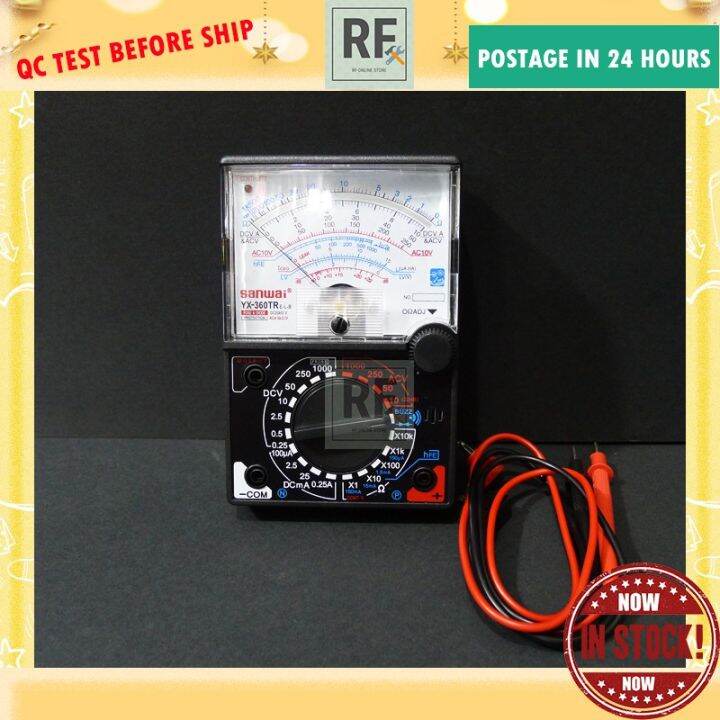 YX-360TR Analog Multimeter Multi Meter Tester With Buzzer SANWAI ...