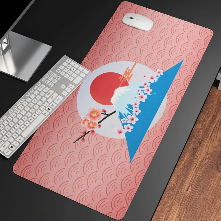 Japan Famous Mount Fuji Mouse Pad 90x40cm Anime XXL Gaming Padmouse ...