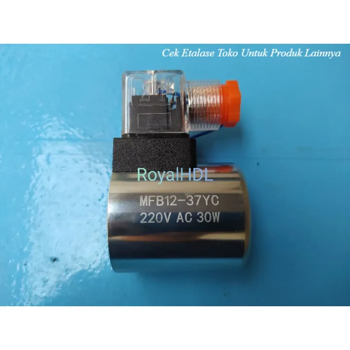coil selenoid valve hydraulic mfb12-37yc220 vac / ac220 (id 23mm, t ...