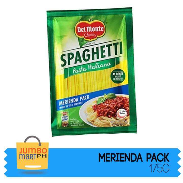 DEL MONTE SPAGHETTI MERIENDA PACK / 175G | Lazada PH