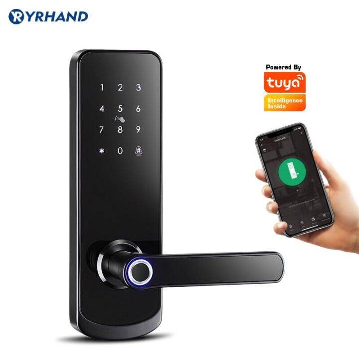 Tuya Biometric Fingerprint Lock，wifi fechadura eletronica digital ...