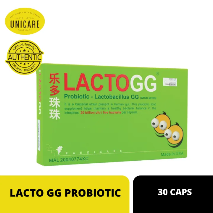 LACTO GG PROBIOTIC (30 CAPSULES) | Lazada
