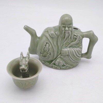 Purpose Tea Chinese Ceramics Trick Pot Assassin Teapot Container ...
