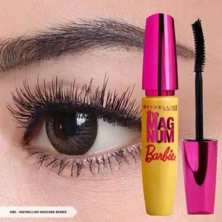 COD Medan Maskara Murah / MAGNUM BARBIE PINK- MAYBELLINE MASCARA ...