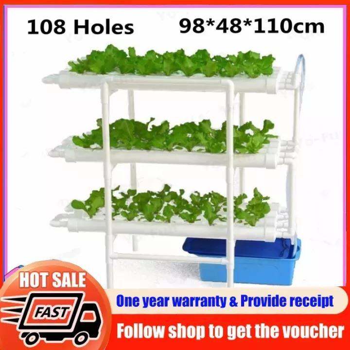 COD 36/72/108 holes Hydroponics Soilless cultivation NFT System ...