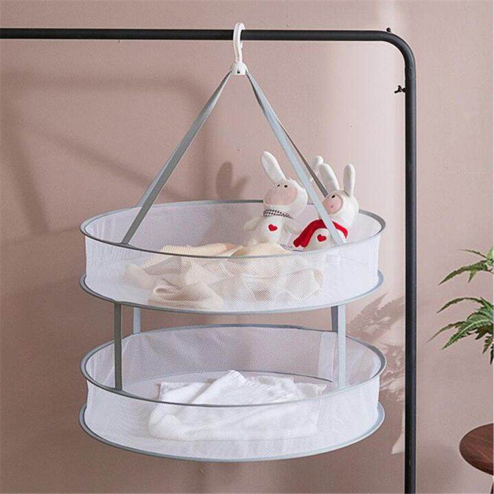 Double Layer Mesh Folding Nets Drying Basket THE SALIVIO SHOP | Lazada PH