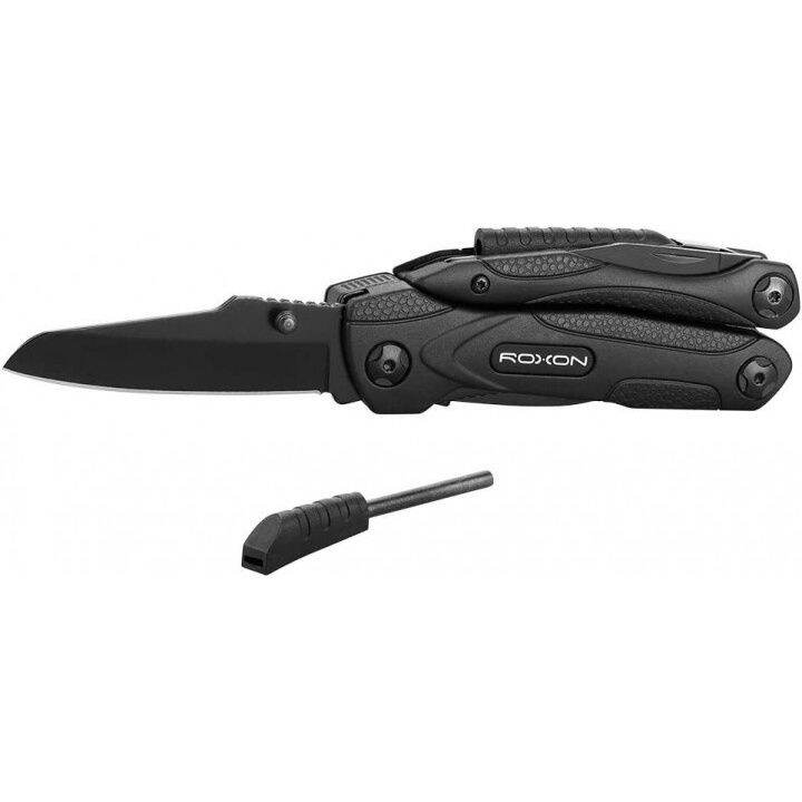 ROXON SPARK CM1349 - 14 in 1 Multitool Plier Knife Camping Hiking ...